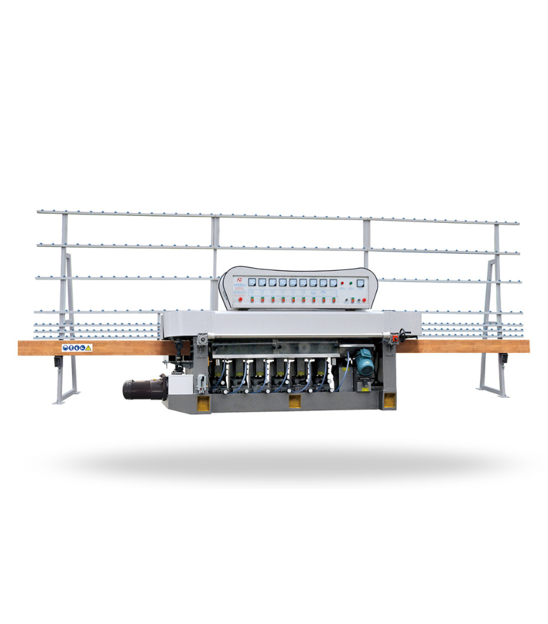 8 Motors Glass Straight Line Pencil Edging Machine - ECG-8325 - Echo ...