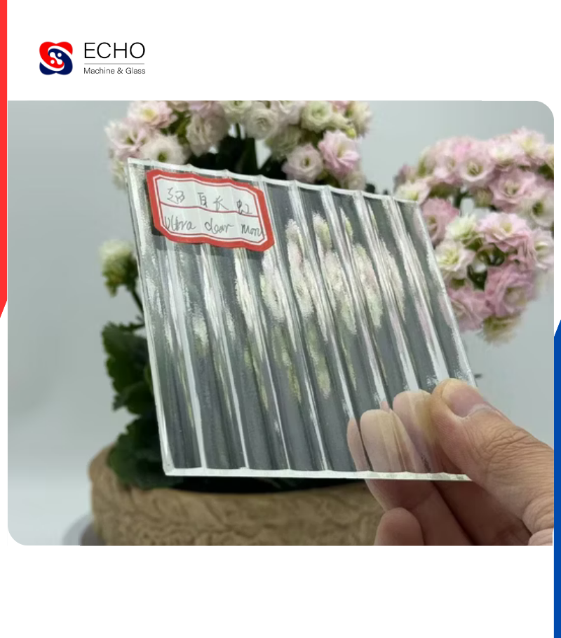 Crystal Clear Flute Glass Sheet | Sharjah | Dubai - Echo Machine Glass ...
